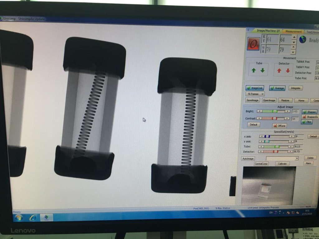 Máy x ray Unicomp CX3000 - máy x ray để bàn, phù hợp với phòng R&D, đo kiểm mẫu nhỏ